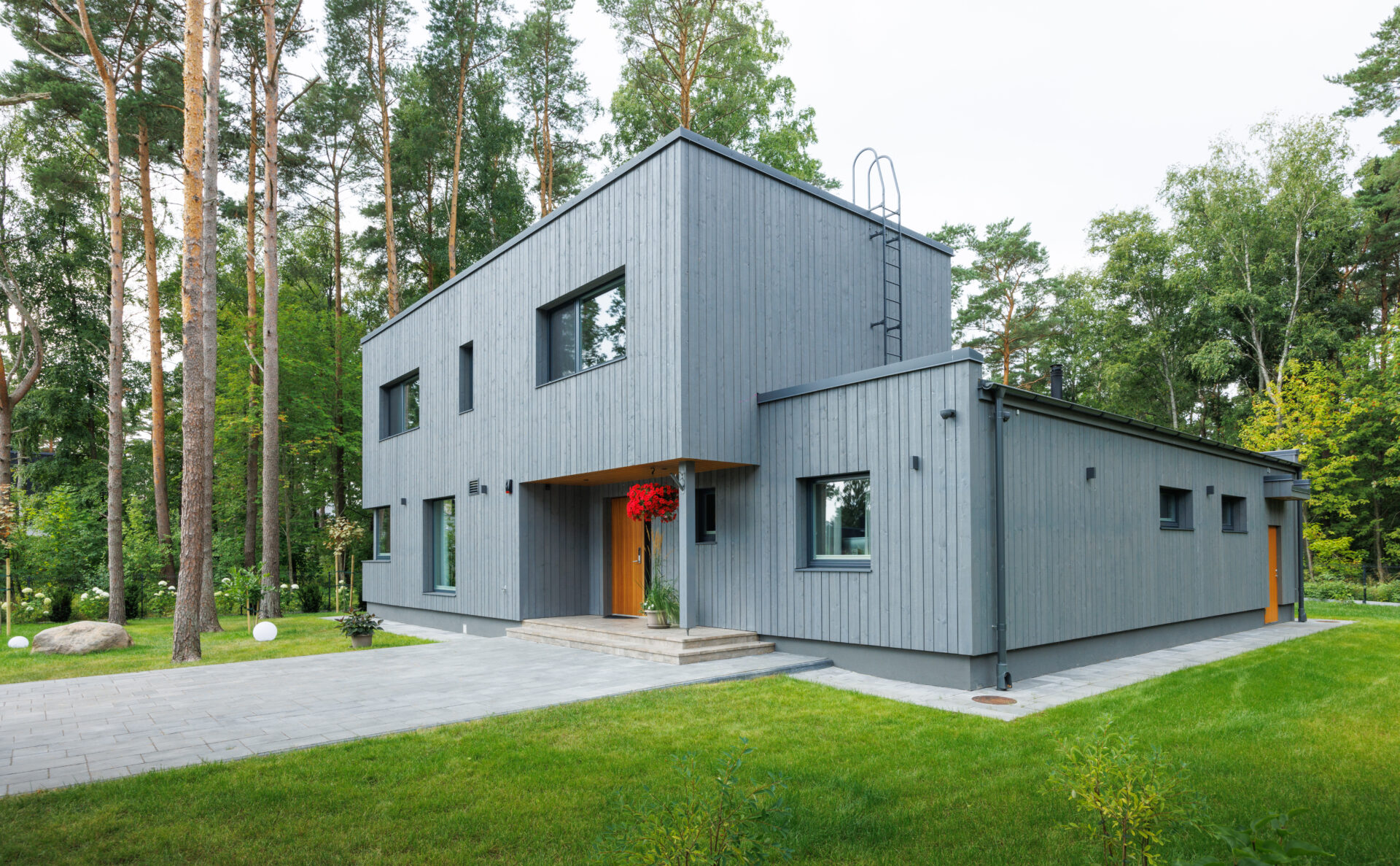 Eriprojekt: CLT-elementmaja linnakeskkonnas - Finnlog palkmajad